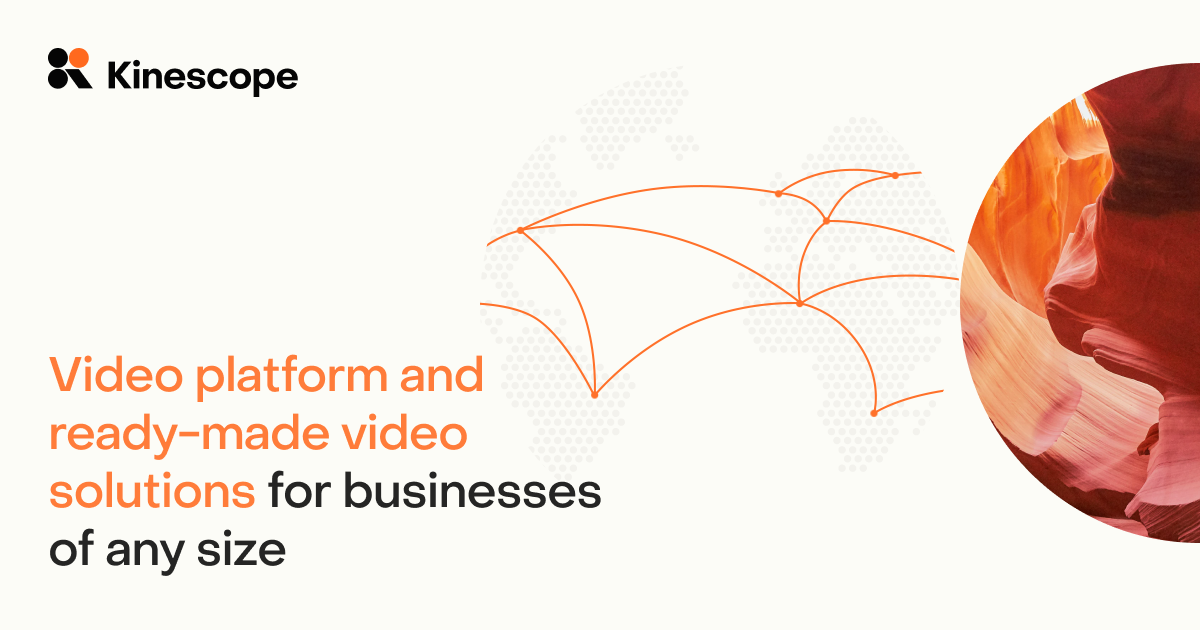 Kinescope - Upload videos fast and secure